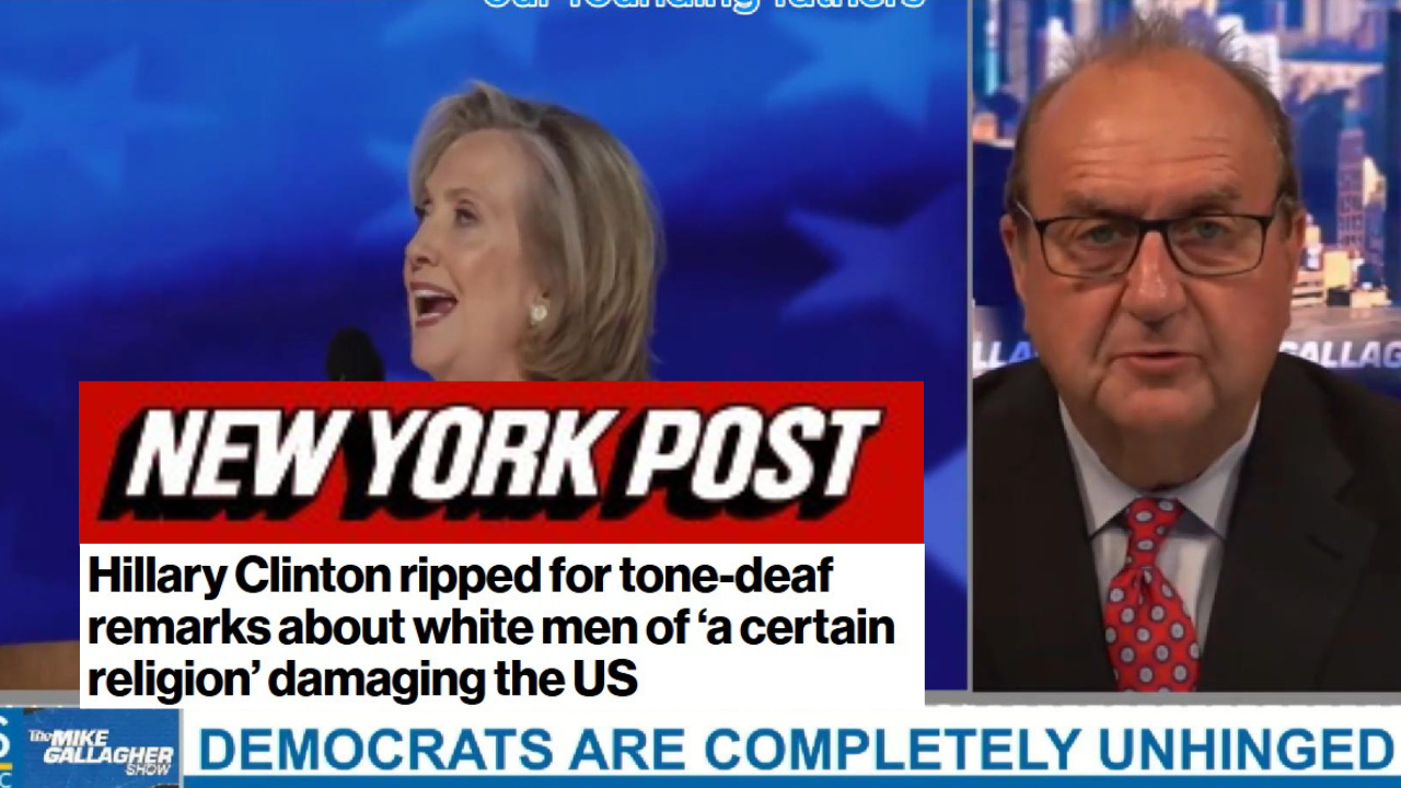 Hillary Clinton Blames “White Men of a Certain Religion” — Backlash ...